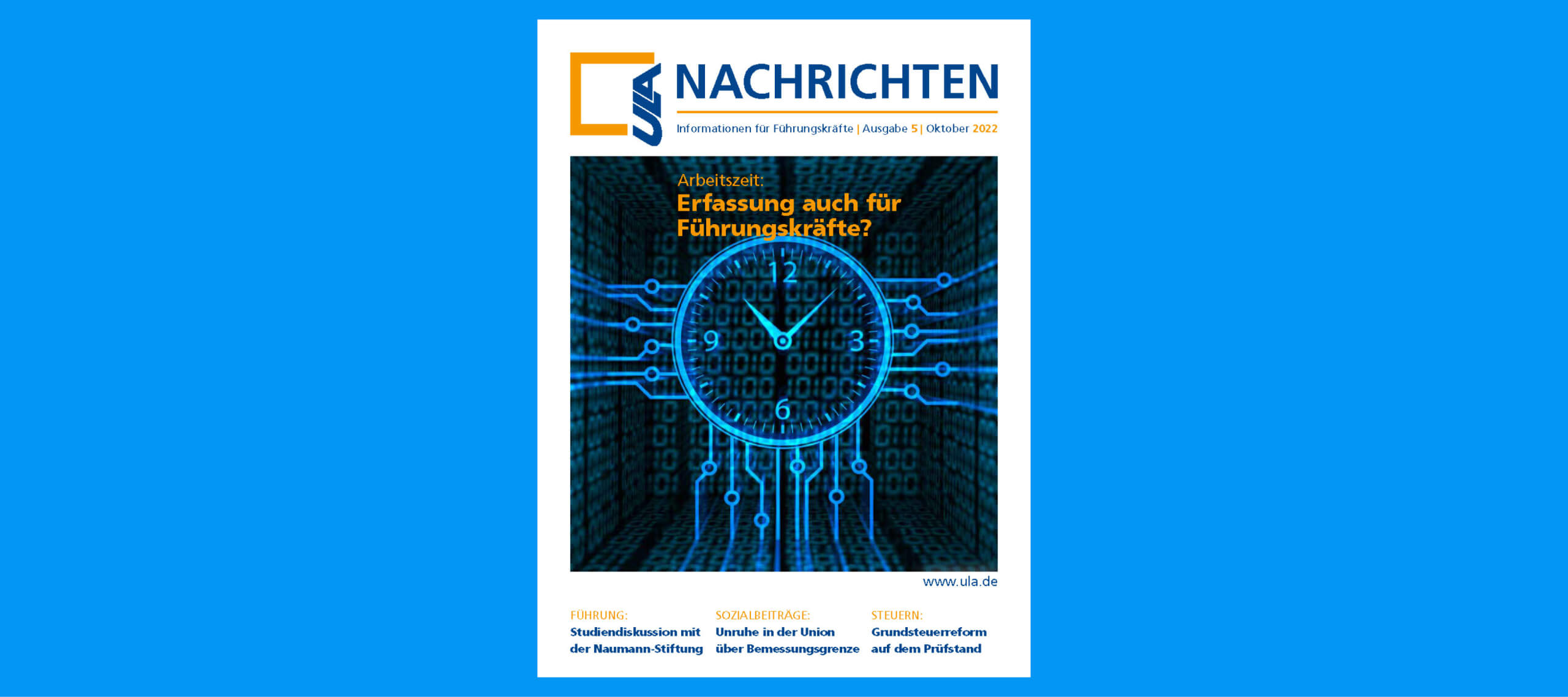 ULA-Nachrichten Ausgabe Oktober 2022 - ula.de